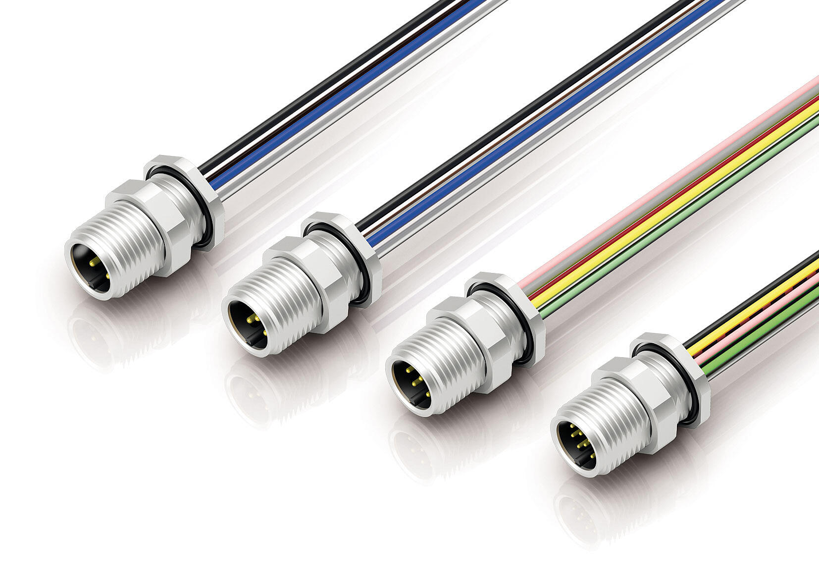 Compact design featuring assembled wires binder