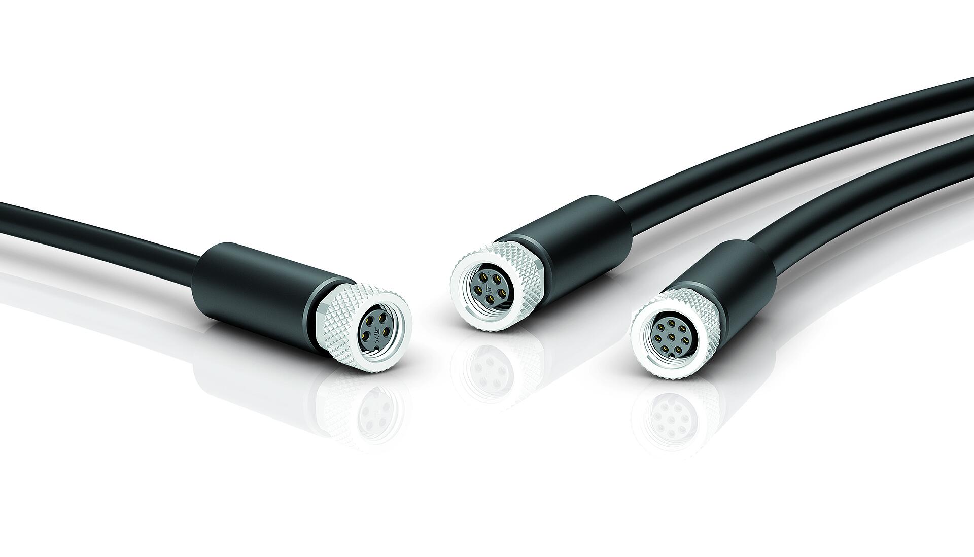 binder expands M8 portfolio with 360° shielded cable connectors binder
