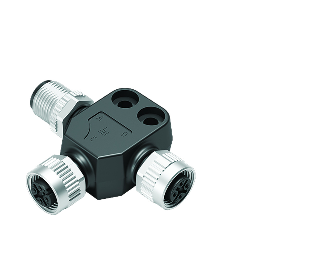 79 5254 190 04 | binder Connecting Cables Twin distributor, Contacts: 4 ...