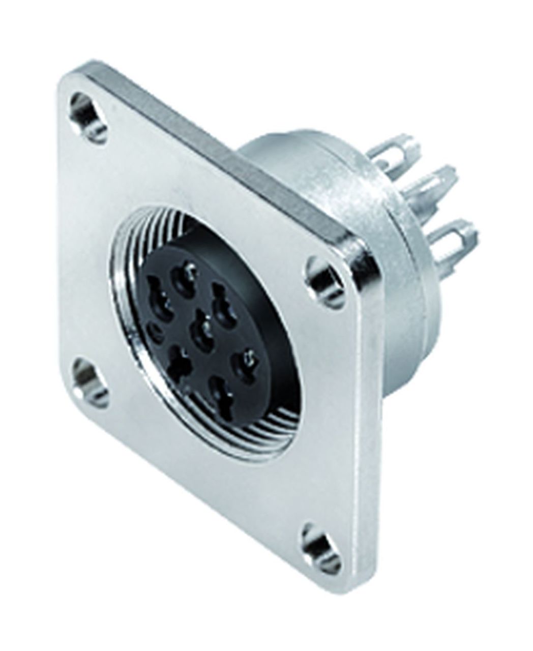 09 0116 300 05 | binder M16 Square female panel mount connector, Contacts: 5 (05-a), unshielded ...